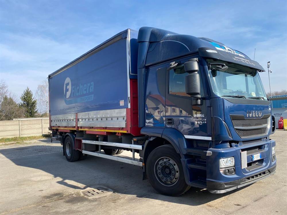 Motrice due assi Iveco Stralis 310 porta casse VENDUTO Telaio, cambio ...