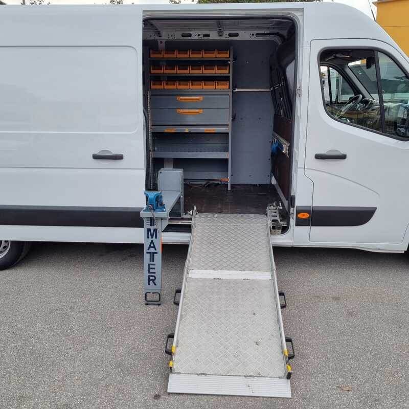 Master 2.3dci 135CV - Officina Mobile Anno 2015 Km 220000, passo lungo ...