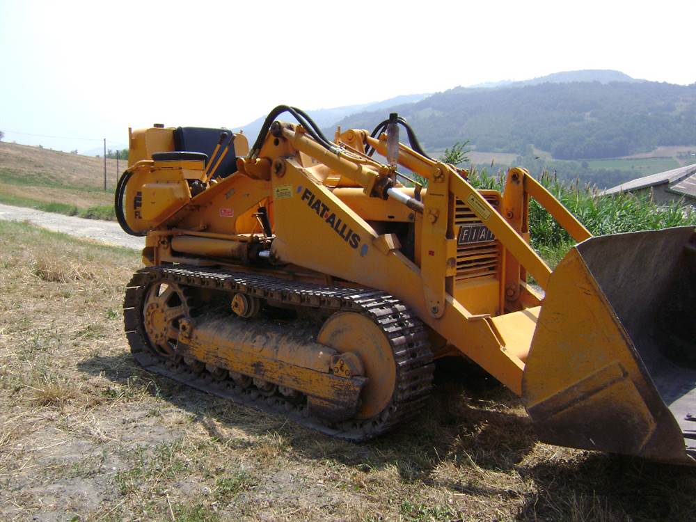 Fiat FL6 - Mezzo rifatto motore frezione laterale Pala a Modena