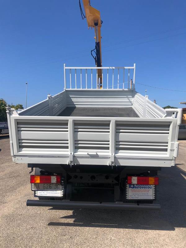 Mercedes 1827 Euro 5 2 assi ribaltabile gru Copma Iveco Km 0, ottime ...