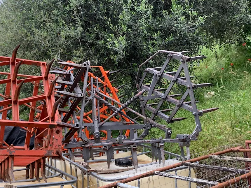 Erpice a libro pieghevole 3 metri erpice da trattore robusto, modello ...