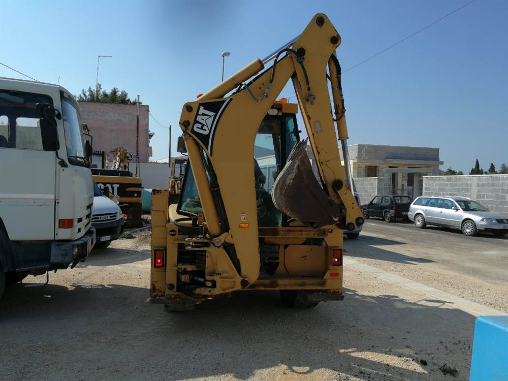 Terna rigida CAT 428D Anno 2001 Ore 6267 - Macchine Movimento Terra a ...