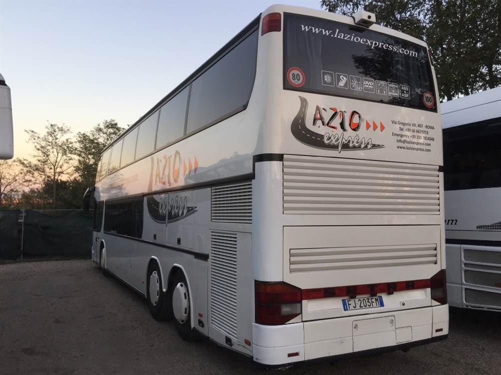 Setra 328 DT (Bus a 2piani) Anno 2000 Km 750000 Euro 2 - Roma