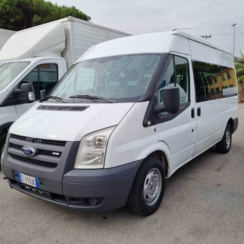 TRANSIT 2.2tdci PULMINO 9 POSTI del 2008 Km 356000 Euro 4, passo lungo ...