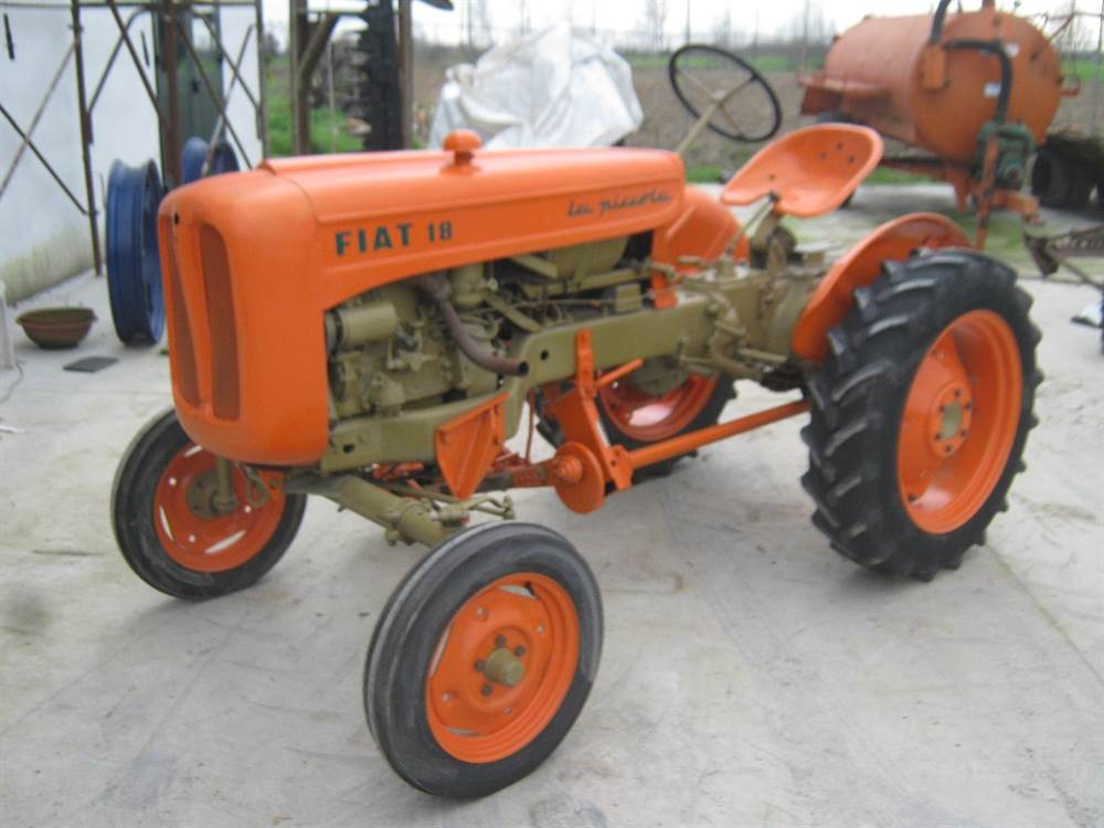 Trattore di interesse storico Marca Fiat 18 - Cremona