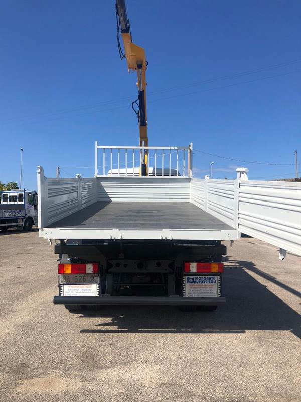 Mercedes 1827 Euro 5 2 assi ribaltabile gru Copma Iveco Km 0, ottime ...